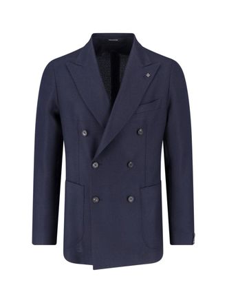 Tagliatore Doppelt Gef&uuml;tterter Virginwoll-Blazer