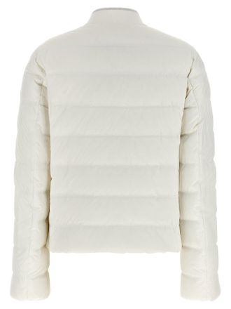 Brunello Cucinelli Womens White Polyester Full-Length Jacket Clothing