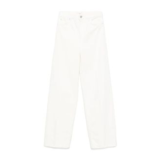 Toteme Organische Wide Leg Jeans - - Jeans - Damen - Wei&szlig; - W29