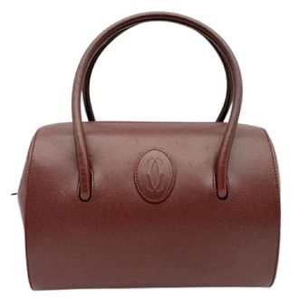 Cartier Pre-owned Must Handbag - Femme - Pre-owned - Rouge - Taille: ONE Size