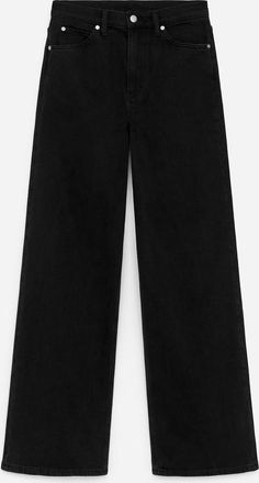 Arket LUPINE Flared Jeans -Schwarz