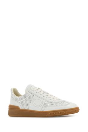 Valentino Garavani Mens Upvillage Sneaker White Calf Leather