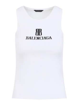 Balenciaga Top - Weiß