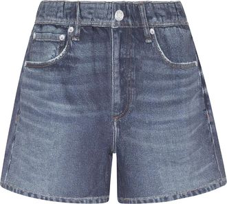 Rag & Bone Femme, Shorts, Bleu, Taille: 38 FR Miramar Terry Walking Short