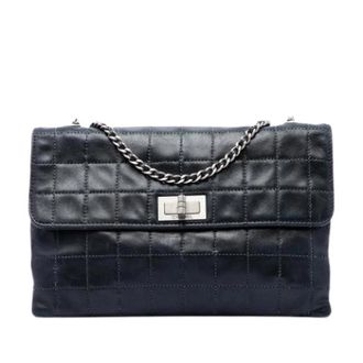 Chanel Pre-owned Quilted Lambskin Flap Shoulder Bag - - Pre-owned - Damen - Schwarzk - ONE SIZE