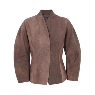 Cortana Fitted Jacket Fade Clay - - Jackets - Damen - Braun - XS