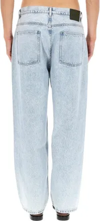 Dr&ocirc;le de Monsieur Baggy Fit Cotton Jeans - Blue