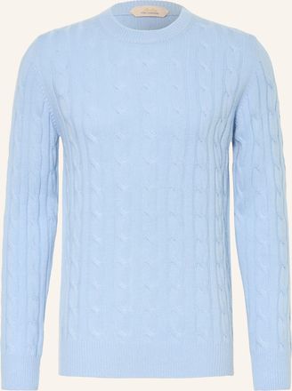Aur&eacute;lien Cashmere-Pullover blau
