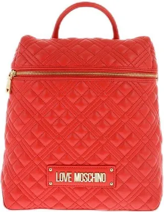 Love Moschino Damen Jc4321pp0fla0500 Rucksack, rot, Einheitsgröße
