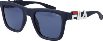 Fila Homme, Accessoires, Noir, Taille: ONE Size Lunettes de soleil carr&eacute;es en plastique
