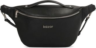 Kazar Femme, Sacs, Noir, Taille: ONE Size Rein classique noir avec m&eacute;taux argent&eacute;s