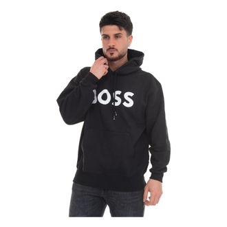 HUGO BOSS Homme, Sweatshirts et sweats à capuche, Noir, Taille: XL Sullivan08 SweaT-shirt avec capuche
