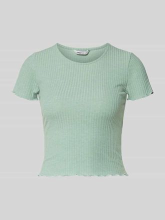 Only Slim Fit T-Shirt mit Viskose-Anteil Modell EMMA