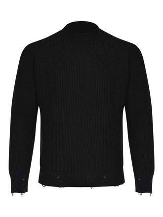 ATOMOFACTORY Pull Col Rond - Noir