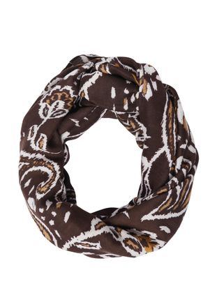 s.Oliver Loop-Schal mit floralem Print