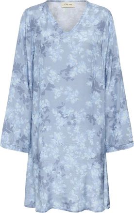 Cream Femme, Robes, Bleu, Taille: 46 FR Robes Courtes