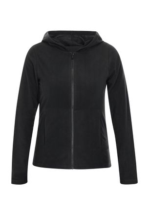 Mymo Fleecejacke Damen schwarz