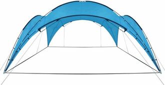 vidaXL Vidaxl - Arceau de tente de r&eacute;ception 450x450x265 cm Bleu clair