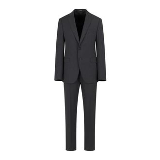 Emporio Armani Modern Slim Fit Anzug - - Suits - Herren - Grau - 2XL