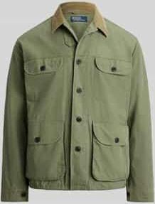 Polo Ralph Lauren Regular Fit Jacke aus reiner Baumwolle