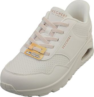 Skechers UNO BANKSIA Luxe Damen-Sneaker, Wei&szlig;, Gr&ouml;&szlig;e 38, wei&szlig;, 38.5 EU