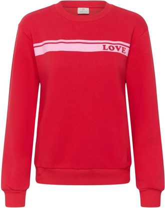 Kaffe Sweatshirts - - Sweatshirts & Hoodies - Damen - Rot - 2XL