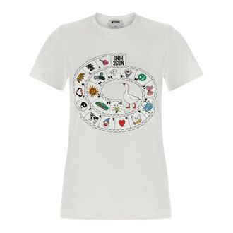 Moschino Damen, Oberteile, Wei&szlig;, LGr&ouml;&szlig;e