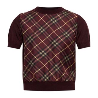 Burberry Sandrina T-Shirt - - Knitwear - Damen - Rot - S