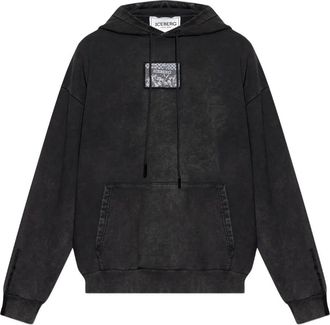 Iceberg hoodie à patch logo - Gris