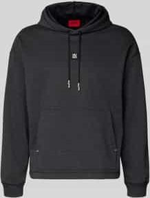 HUGO BOSS Regular Fit Hoodie aus Baumwoll-Mix Modell DINEO