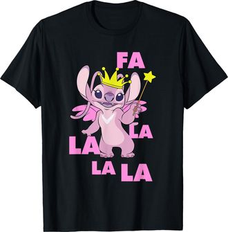 Disney Weihnachten Lilo & Stitch Angel Fa La La T-Shirt