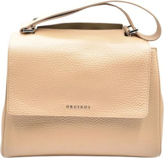 Orciani Femme, Sacs, Blanc, Taille: ONE Size Sveva Medium Shoulder Bag