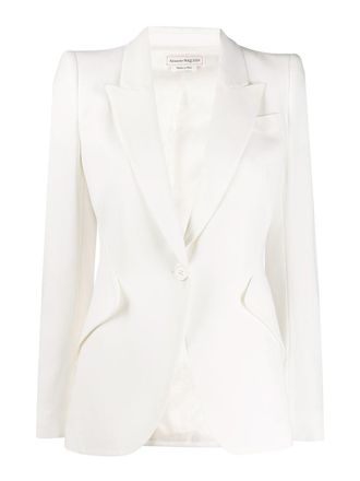 Alexander McQueen Blazer - Blanc