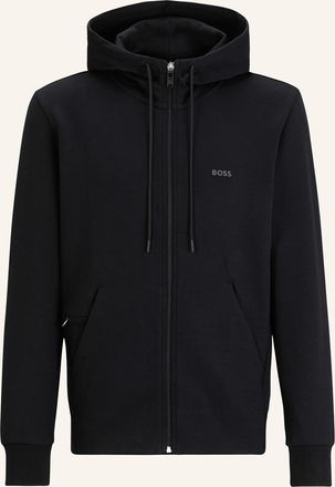 HUGO BOSS Sweatjacke Saggy schwarz