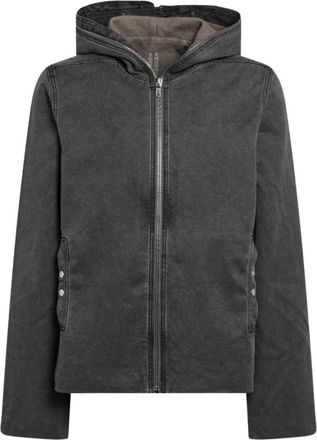Rick Owens Gimp Zipfront JKT - - Sweatshirts & Hoodies - Herren - Grau - S
