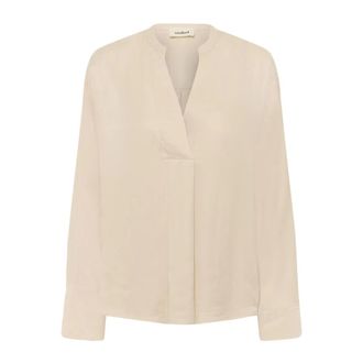 Soaked In Luxury Damen, Blusen & Hemden, Beige, MGr&ouml;&szlig;e