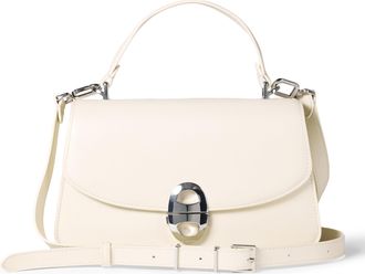 Amazon Essentials Damen Top Handle Handtasche, Off-White Kunstleder, Einheitsgröße