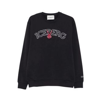 Iceberg Sweatshirt - - Sweatshirts & Hoodies - Herren - Schwarzk - M