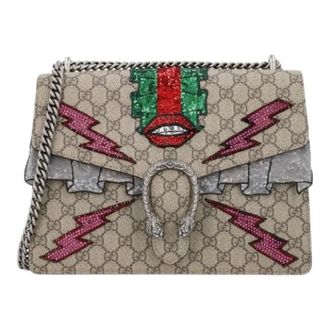 Gucci Sac bandouli&egrave;re Dionysus Pre-owned - Femme - Pre-owned - Beige - Taille: ONE Size