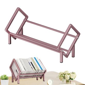 Generic Tischablagen - Neigbares Tischregal aus Kohlenstoffstahl, Schreibtisch-B&uuml;cherregal - Multifunktionales 15,7 Zoll, Regaltr&auml;ger Organizer f&uuml;r Wohnzimmer