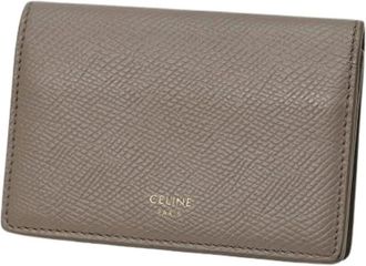 Celine Pre-owned Porte-cartes de visite - Femme - Pre-owned - Brun - Taille: ONE Size