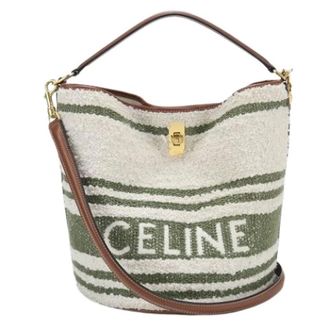 Celine Sac Seau Vintage Pre-owned - Femme - Pre-owned - Blanc - Taille: ONE Size