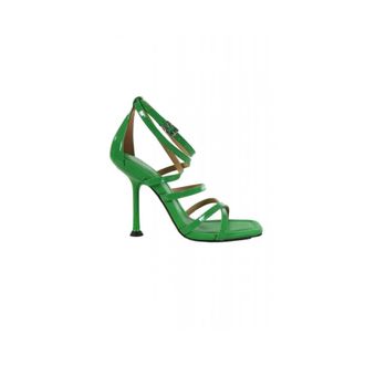 Michael Kors Imani Sandale aus Lackleder - - Shoes - Damen - Gr&uuml;n - 40 EU