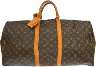 Louis Vuitton unisex, Pre-owned, Brun, Taille: ONE Size Sac Keepall Pre-owned