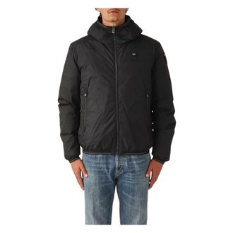 Blauer Homme, Vestes, Noir, Taille: M Veste Donald en nylon
