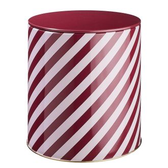 Butlers Keksdose mit Deckel Candy Cane - COOKIE JAR - Pl&auml;tzchendose mit Zuckerstangen-Muster &Oslash; 13,5 cm H&ouml;he 15 cm | Vorratsdose Weihnachten f&uuml;r Kekse Pl&auml;tzche