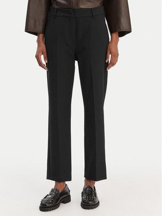 Max Mara Stoffhose Rana 2615131021 Schwarz Slim Fit