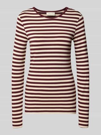Freequent Skinny Fit Longsleeve aus Viskose-Mix Modell Liana