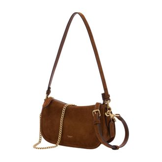 Coach Womens Waverly Crossbody Bag Brown Cowhide