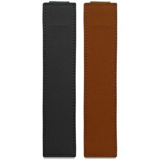 Generic Pu Leder Stift Tasche Retro Bleistift Fall Kosmetik Make-up Tasche Einfache Stift Halter Tragbare Bleistift Tasche Stift Schutzh&uuml;lle